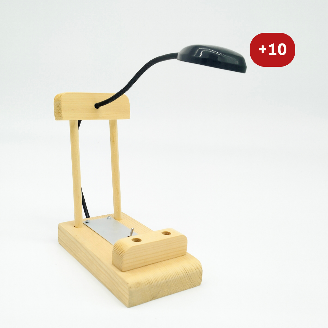 DIY ledlamp voor kinderen | Led there be light – Create with Nelson